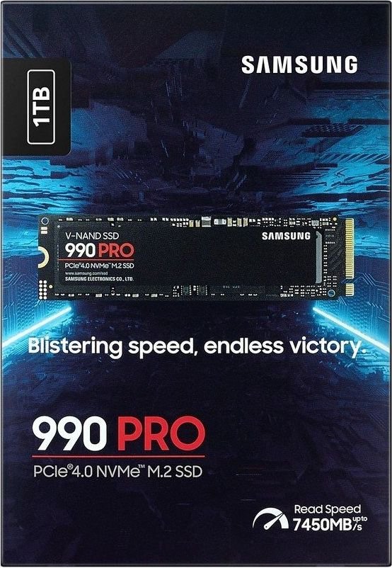 SSD-накопитель M.2 1TB Samsung 990 PRO (MZ-V9P1T0BW) купить | ELMIR ...