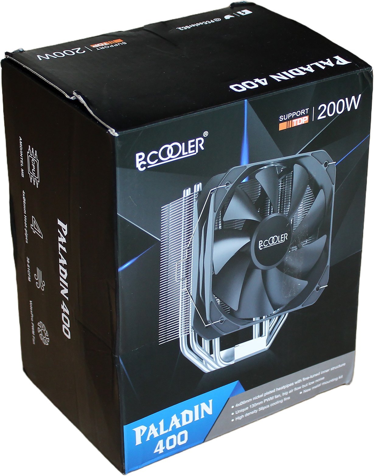 Кулер для процессора PcCooler Paladin 400 купить | ELMIR - цена, отзывы ...