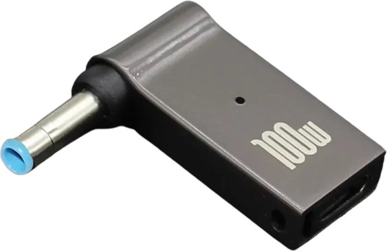 Адаптер USB Type C -> DC F/M 100W 4.5x3.0 mm HP STLab (PD100W-4.5x3.0mm ...