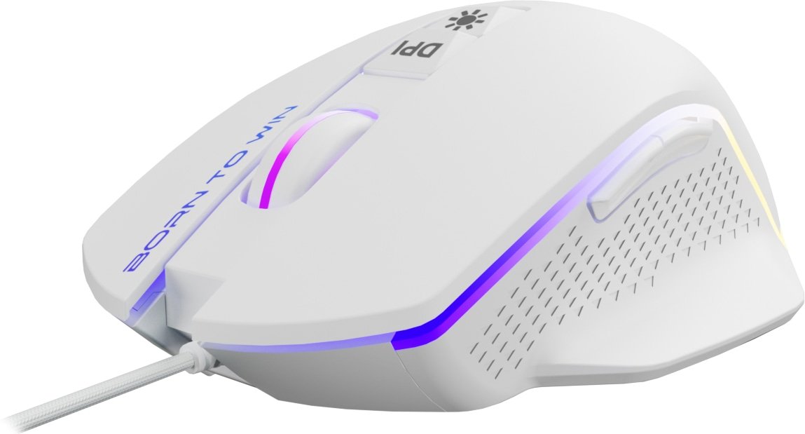 Мышь GamePro GM370 White RGB USB купить | ELMIR - цена, отзывы ...