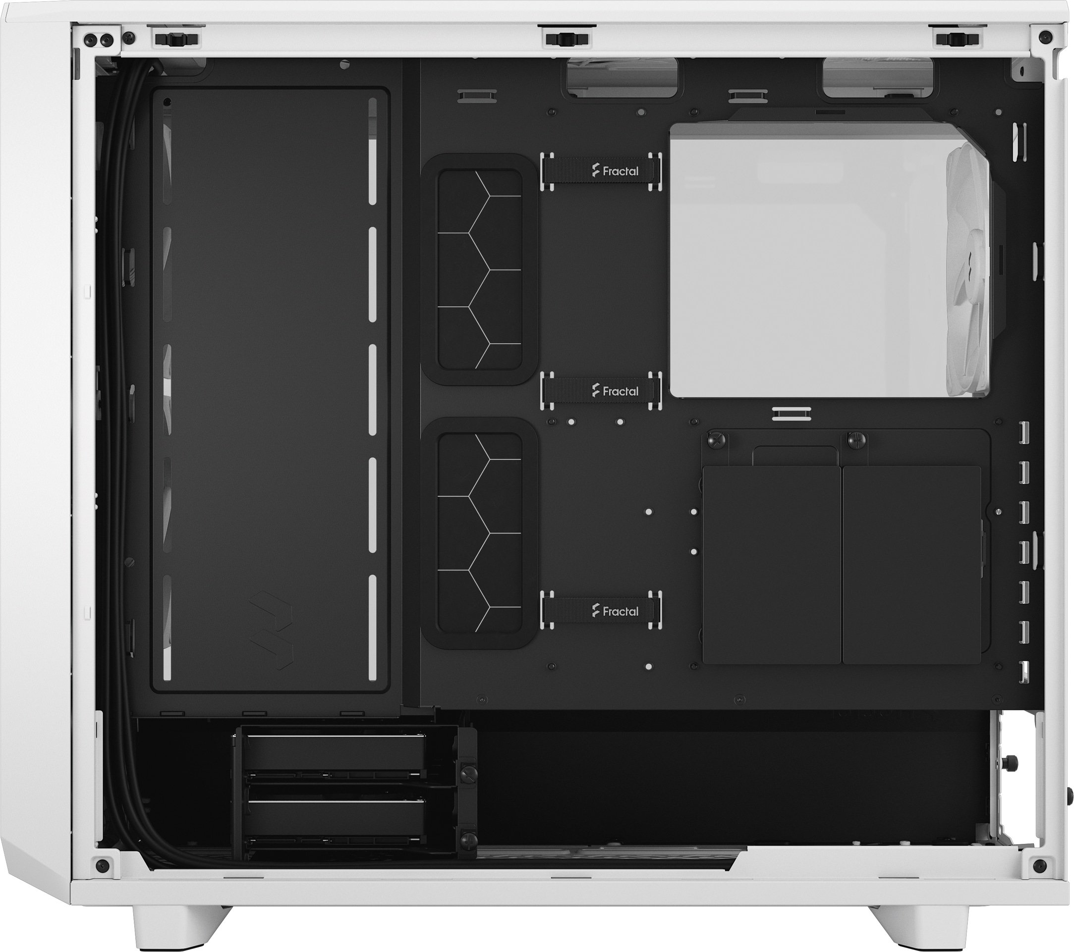 Корпус Fractal Design Meshify 2 Lite TG Clear б/БП White (FD-C-MEL2A-04 ...