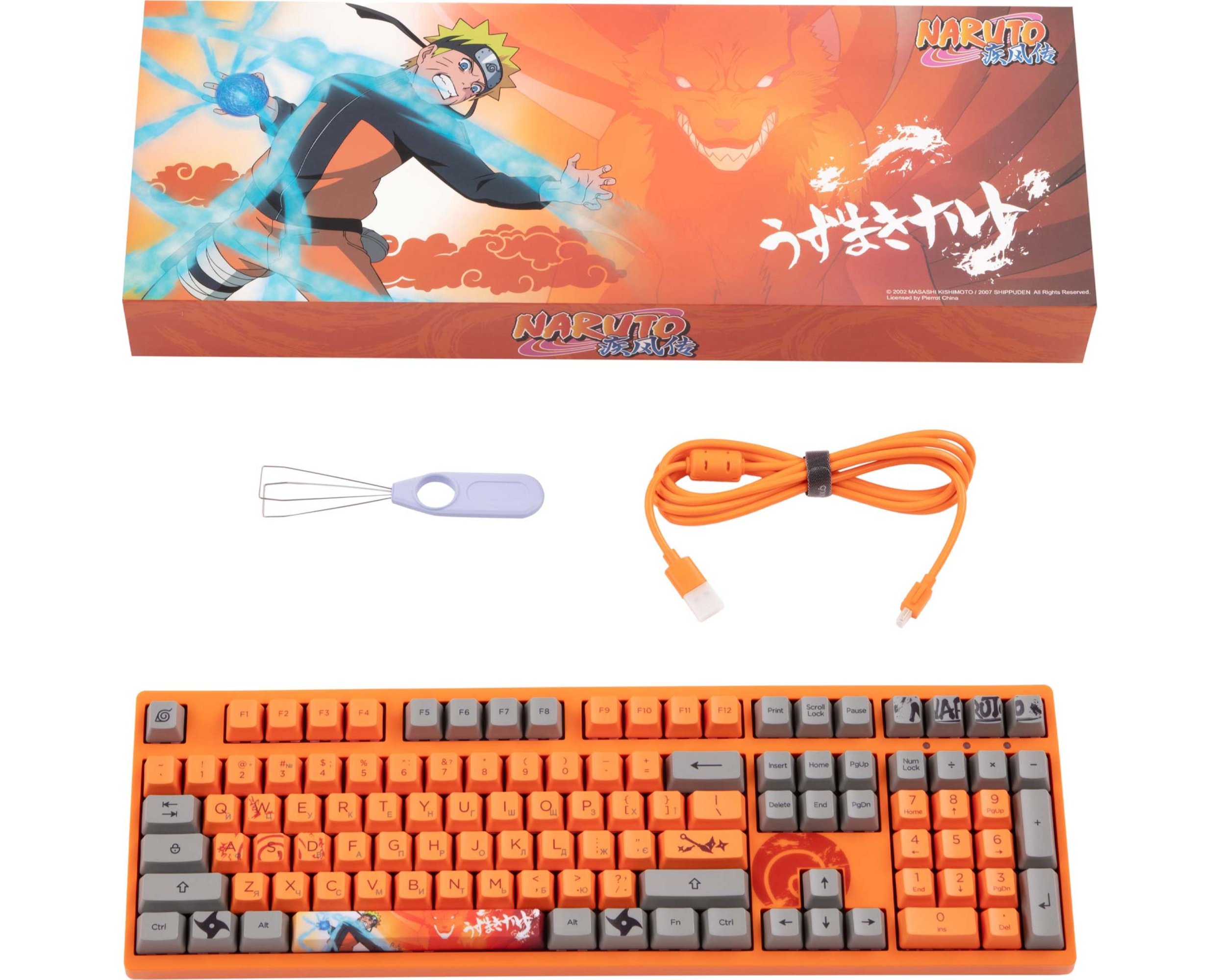 Клавиатура Akko 3108 Naruto CS Pink V2 UA Orange (6925758683456) купить ...