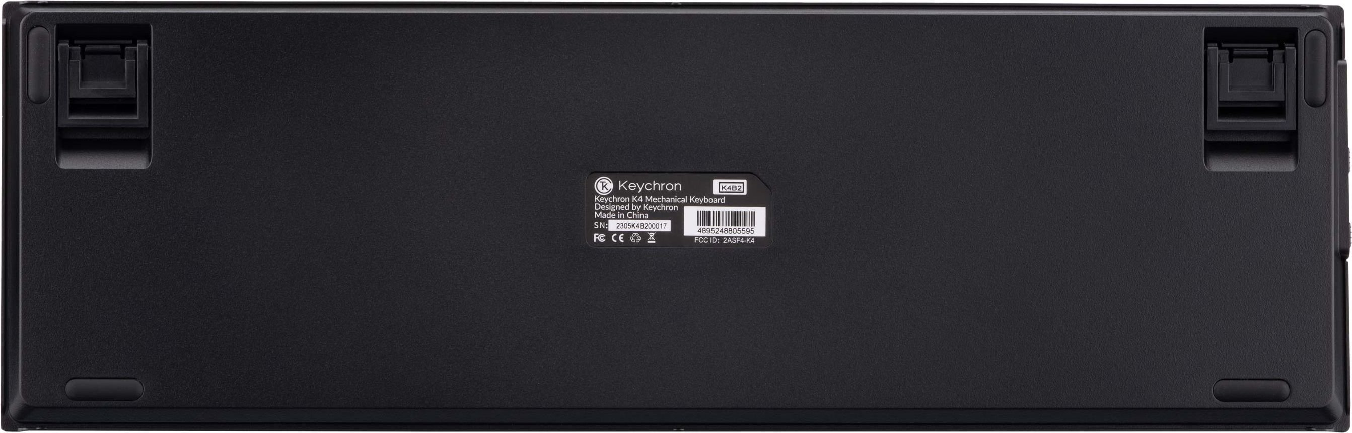 Клавиатура Keychron K4 Gateron G PRO Red BT/USB UA White LED Black ...