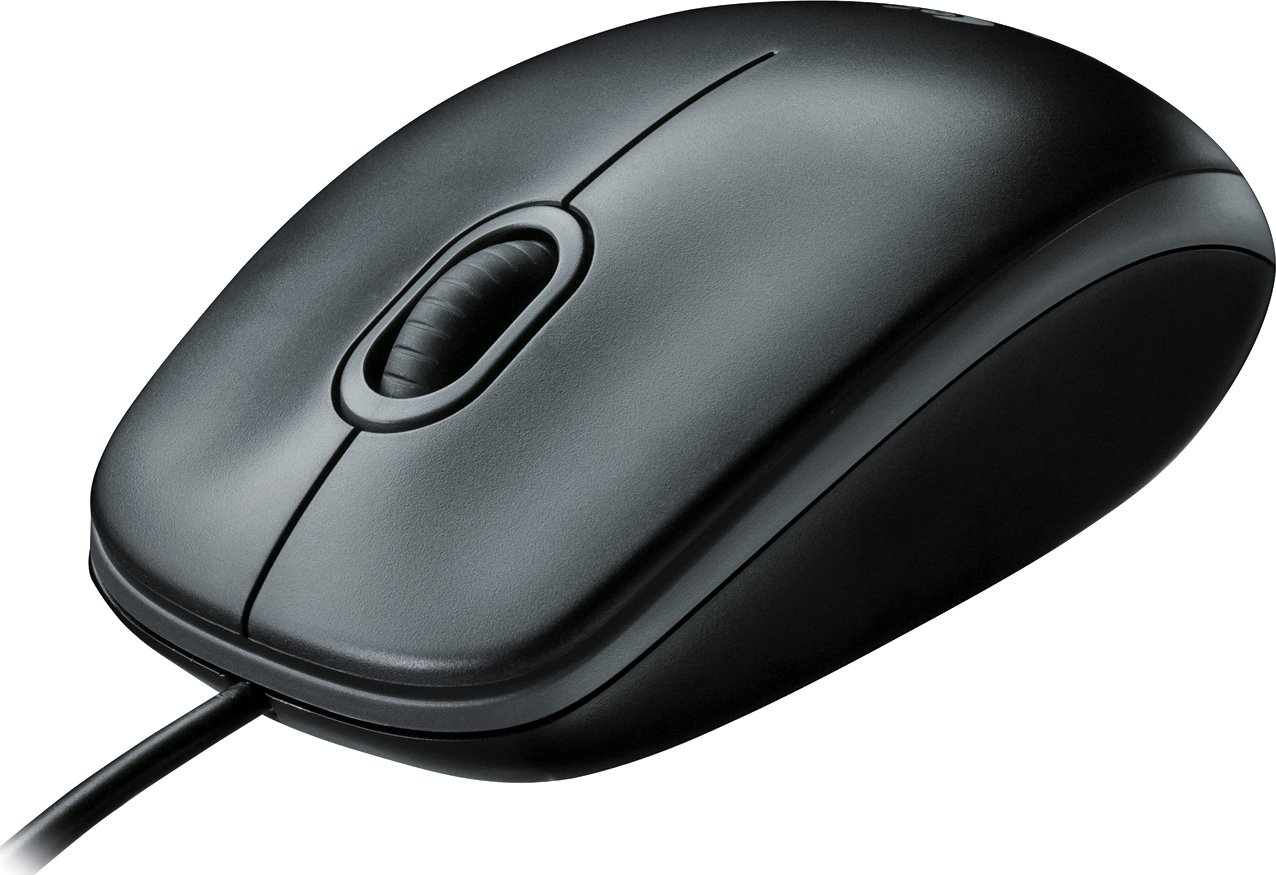 Мышь Logitech B100 Optical USB Black (910-003357) купить | ELMIR - цена ...