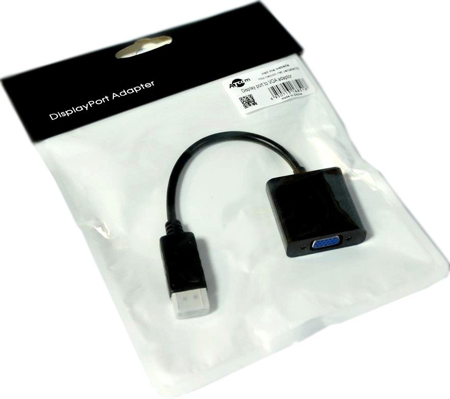 Адаптер Displayport Vga M F Atcom 16851 купить Elmir цена