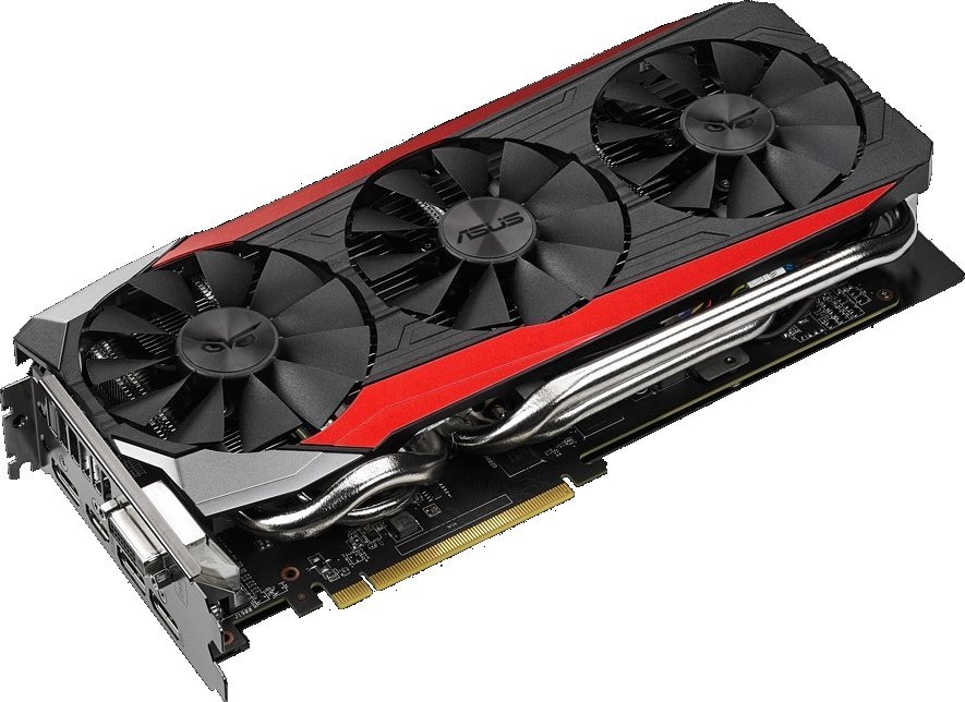 Видеокарта Asus PCI-E Radeon R9 390 8GB DDR5 (ROG-STRIX-R9390-DC3-8GD5 ...