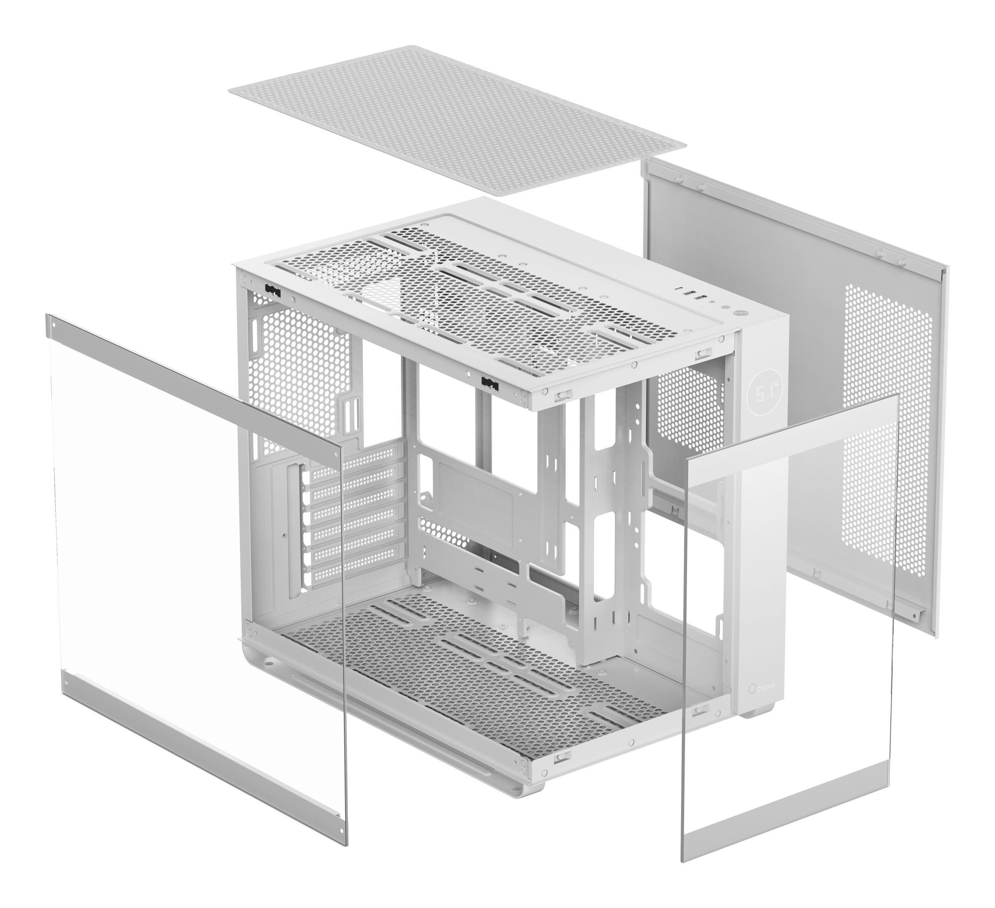 Корпус Ocypus IOTA C70 WH ARGB б/БП (IOTA-C70-WHD600XX-GL) купить ...