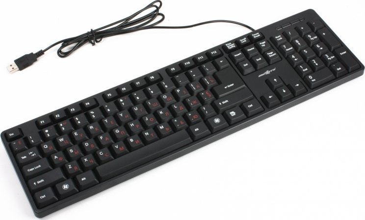 Клавиатура Maxxter KB-109-U Black USB купить | Elmir - цена, отзывы, характеристики