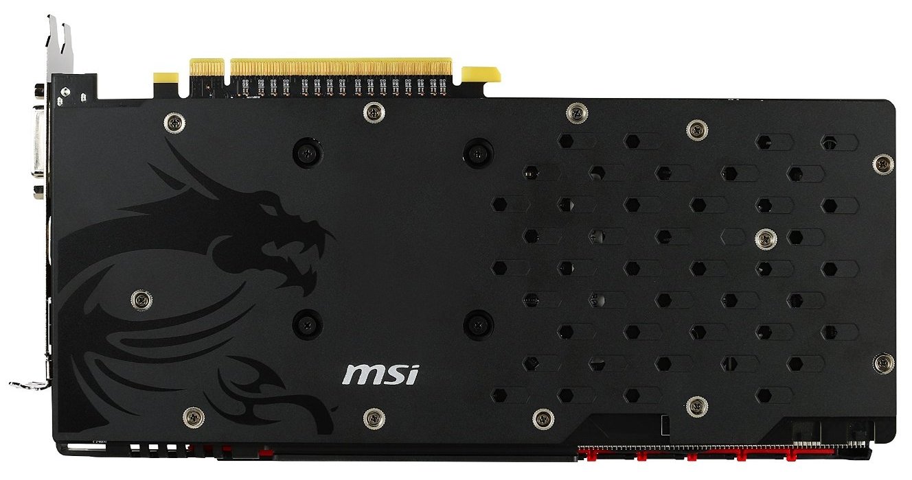 Видеокарта MSI PCI-E Radeon R9 390 8GB DDR5 (R9 390 GAMING 8G LE ...