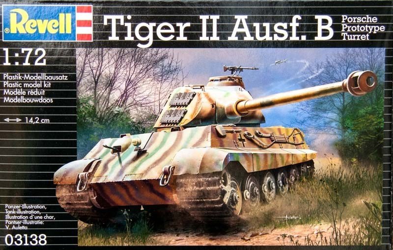 Модель Revell Танк Tiger II Ausf. B 1:72 (3138) купити | ELMIR - ціна ...