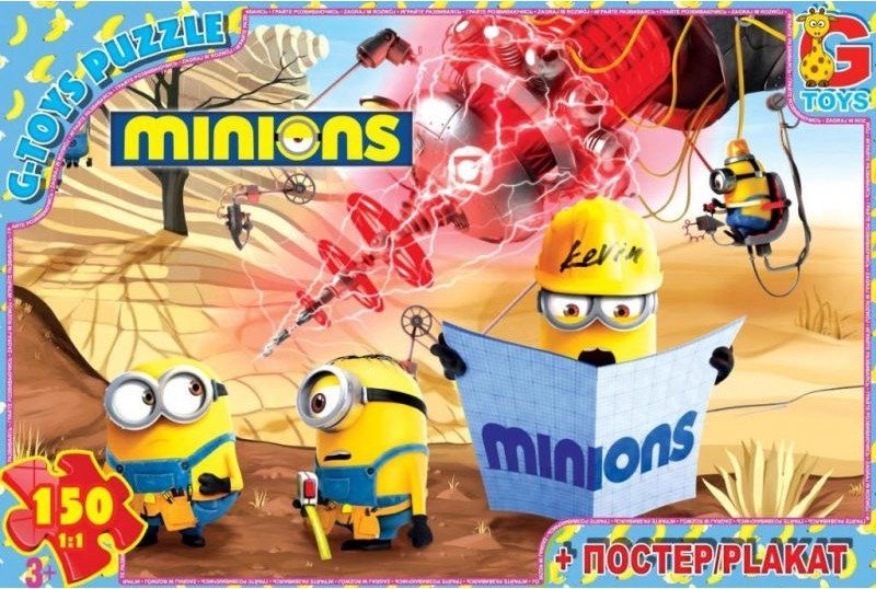 Пазл G-Toys Minions (MIB005) купить | ELMIR - цена, отзывы, характеристики