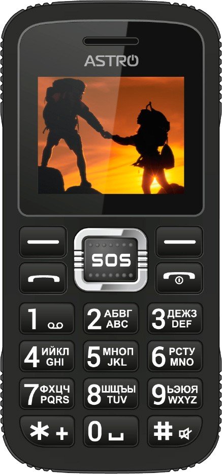Мобильный телефон Astro A178 Black купить | ELMIR - цена, отзывы ...