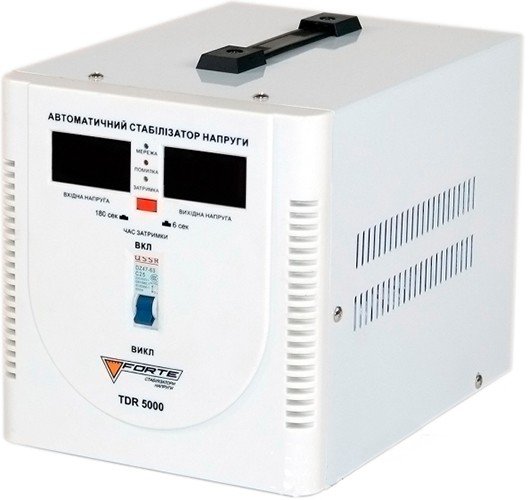 Стабилизатор напряжения Forte TDR-5000VA купить | ELMIR - цена, отзывы ...