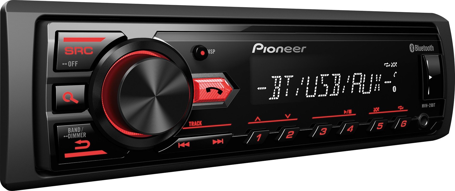 Автомагнитола Pioneer MVH-29BT купить | ELMIR - цена, отзывы ...