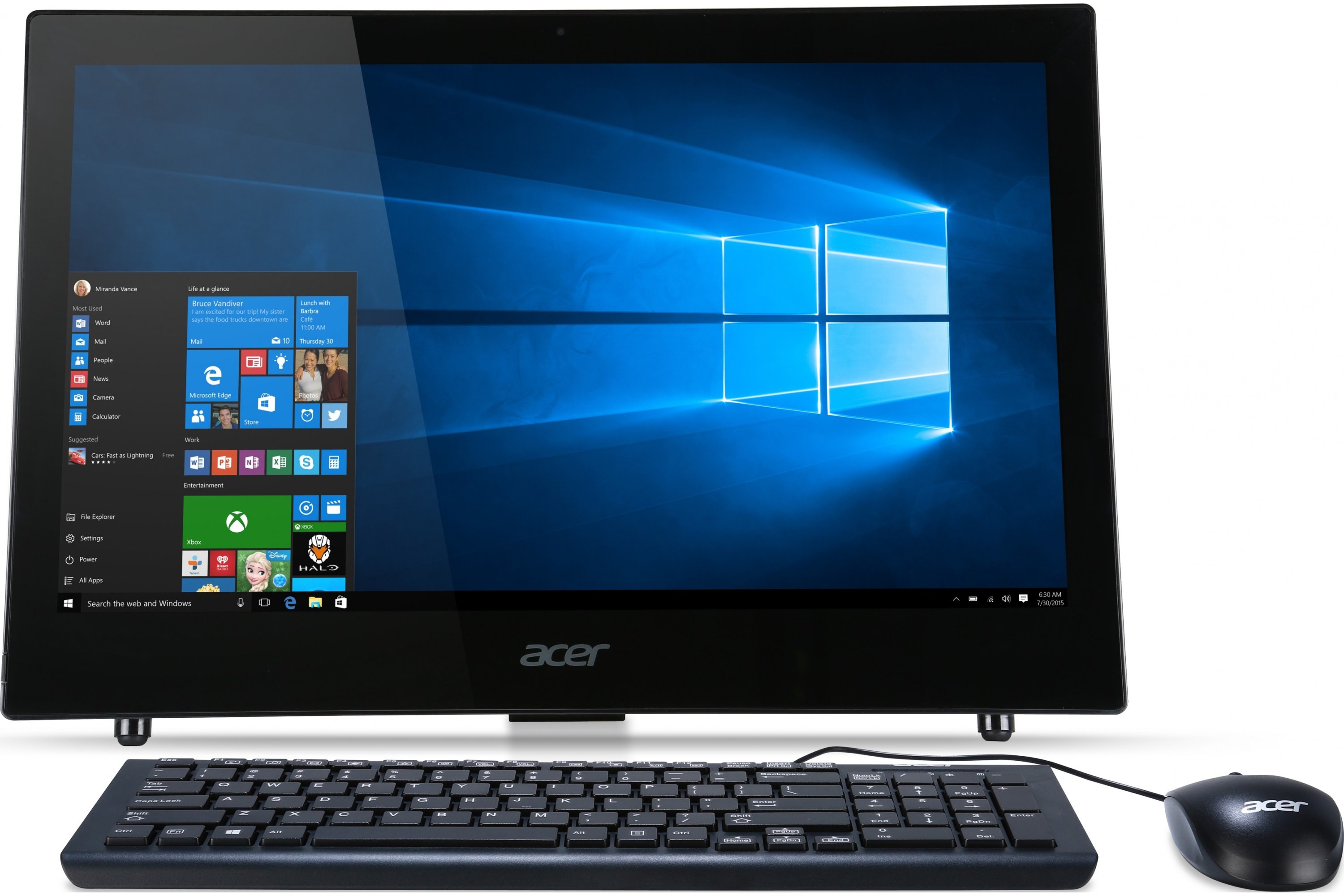 ПК-Моноблок Acer Aspire Z1-602 (DQ.B3VME.001) купить | ELMIR - цена ...