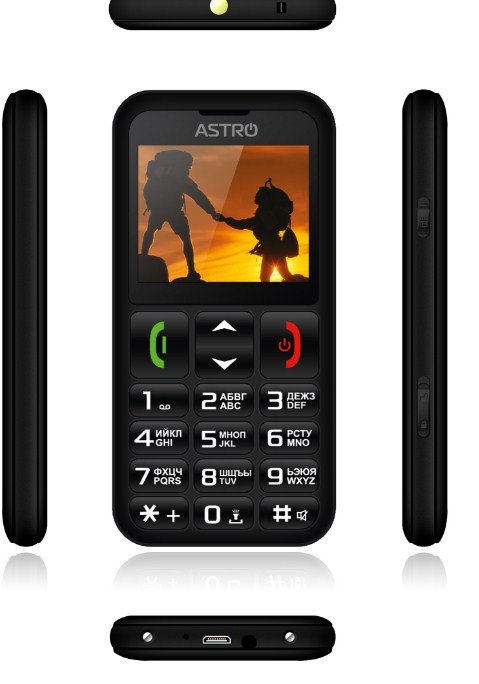 Мобильный телефон Astro A179 Black купить | ELMIR - цена, отзывы ...