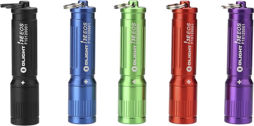 Фонарь Olight I3E EOS Purple купить | ELMIR - цена, отзывы, характеристики