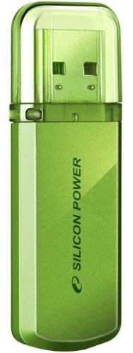 USB флеш накопитель 32GB Silicon Power Helios 101 Green (SP032GBUF2101V1N) купить | ELMIR - цена ...