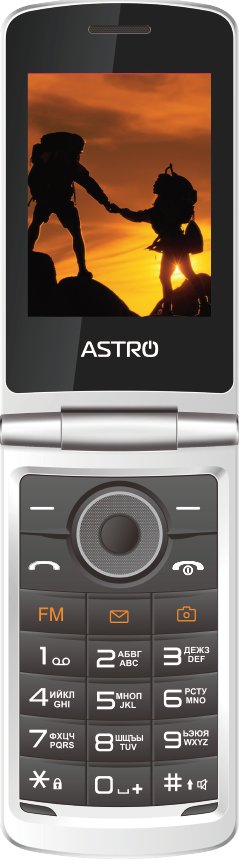 Мобильный телефон Astro A284 Silver купить | ELMIR - цена, отзывы ...