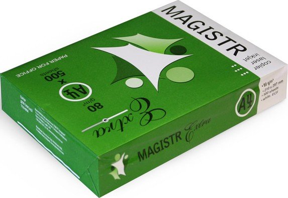 Бумага офисная A4 Magistr Extra 80г/м, 500л. купить | ELMIR - цена, отзывы, характеристики