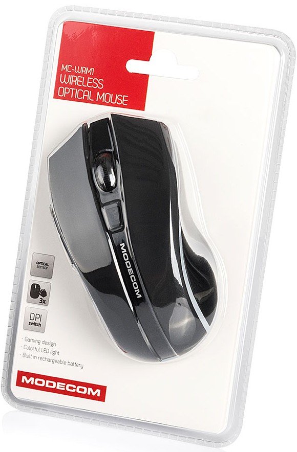 Мышь Modecom MC-WRM1 Black (M-MC-WRM1-100) купить | ELMIR - цена ...