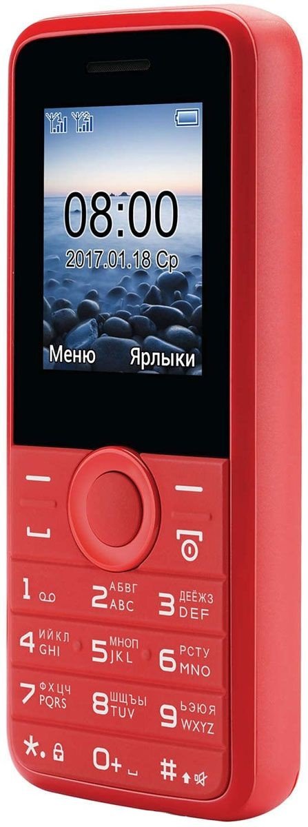 Мобильный телефон Philips Xenium E106 Dual Sim Red купить | ELMIR - цена, отзывы, характеристики